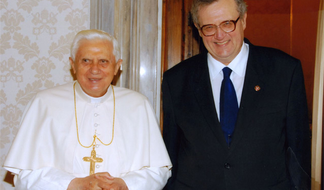 Fra'matthew Festing in first visit to Pope Benedict XVI - Sovereign ...