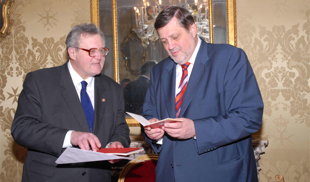 Fra'matthew Festing in first visit to Pope Benedict XVI - Sovereign ...