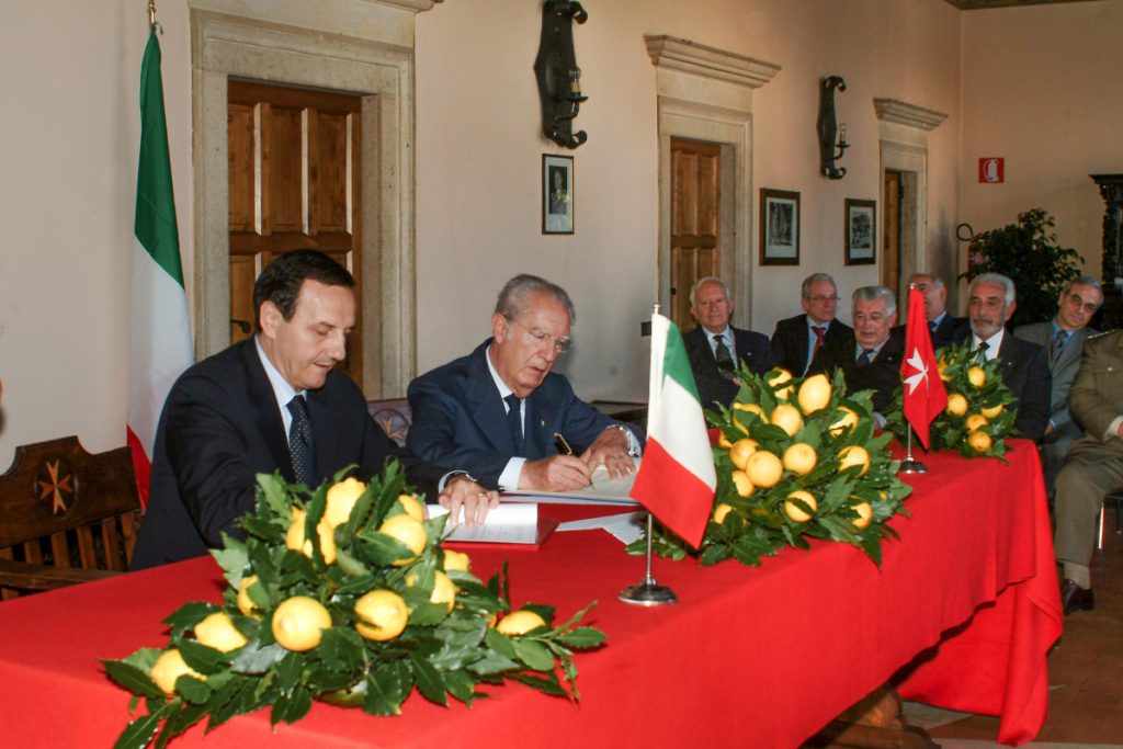 The Order of Malta and Italy sign a framework agreement for medical and ...