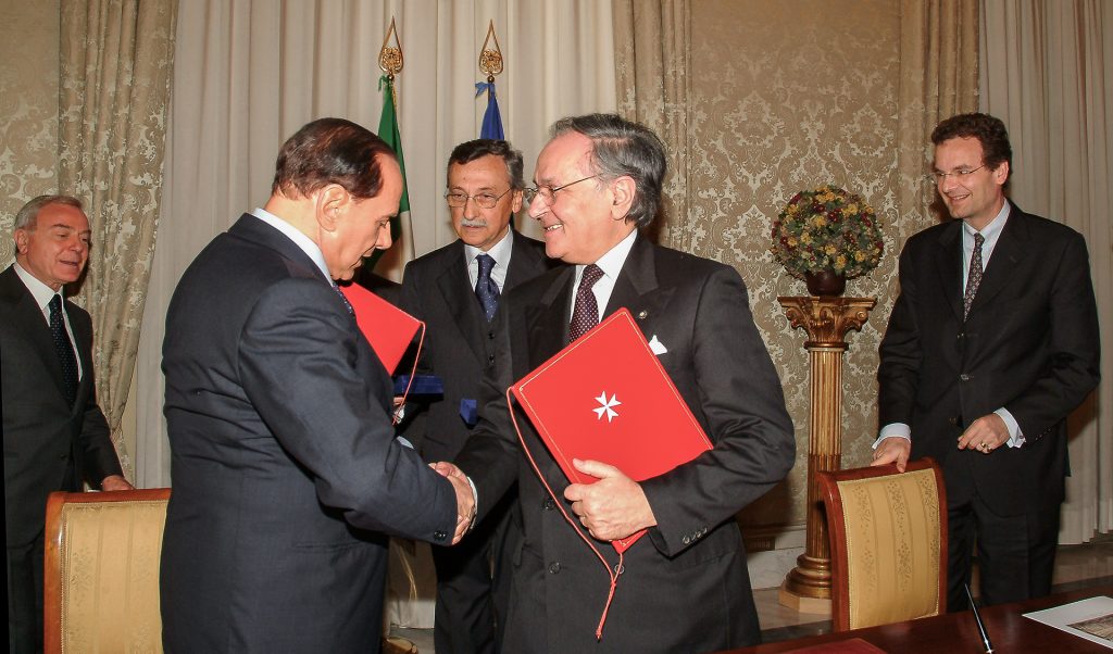 Italy and the Order of Malta sign an agreement for scientific research ...