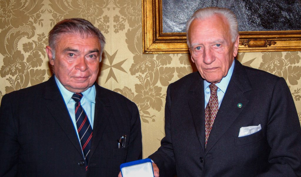 The Grand Master receives the Grand Cross of the Hungarian Freedom ...