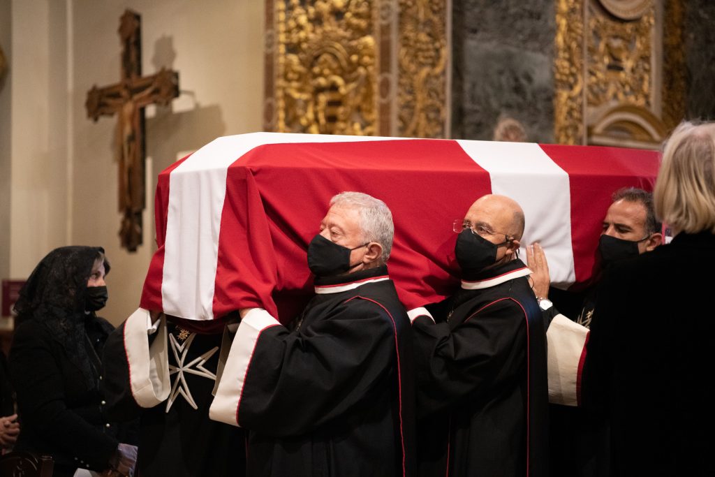 The funeral of Fra' Matthew Festing - Sovereign Military Order of Malta