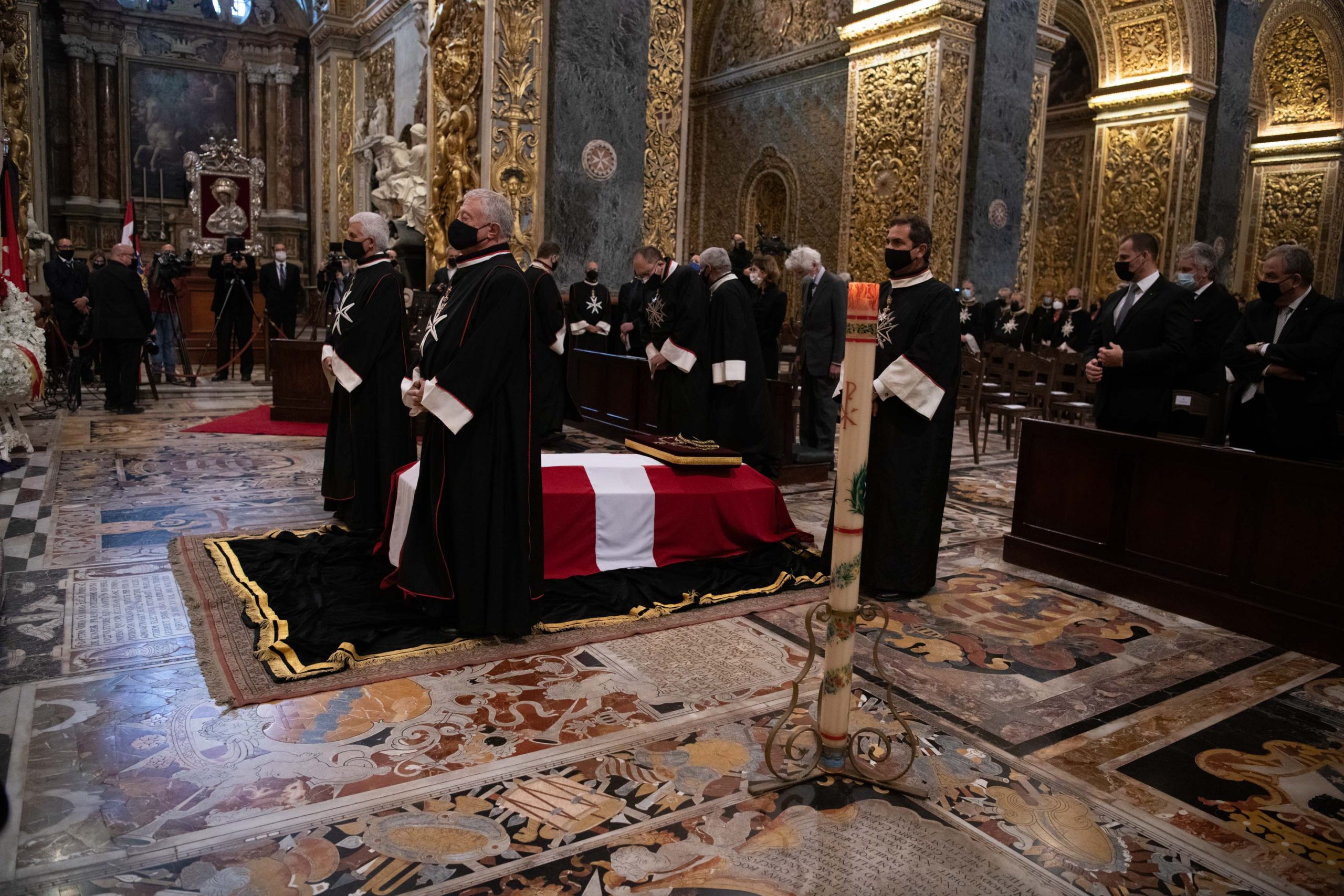 Funeral de Frey Matthew Festing - Sovereign Military Order of Malta