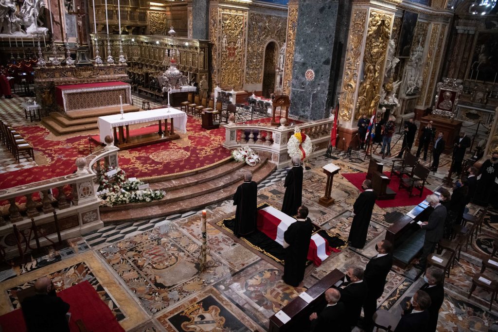 The funeral of Fra' Matthew Festing - Sovereign Military Order of Malta
