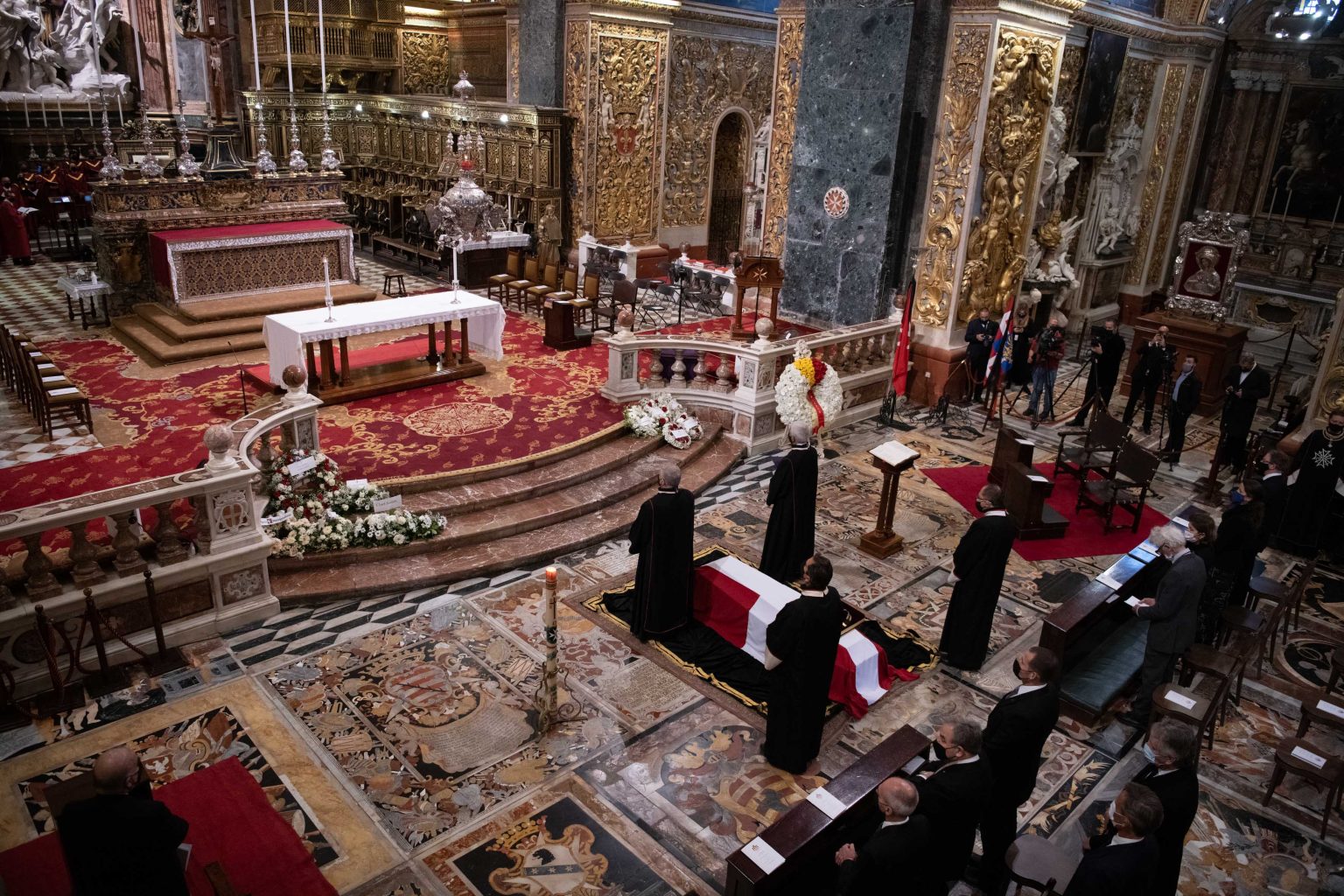 The funeral of Fra' Matthew Festing - Sovereign Military Order of Malta