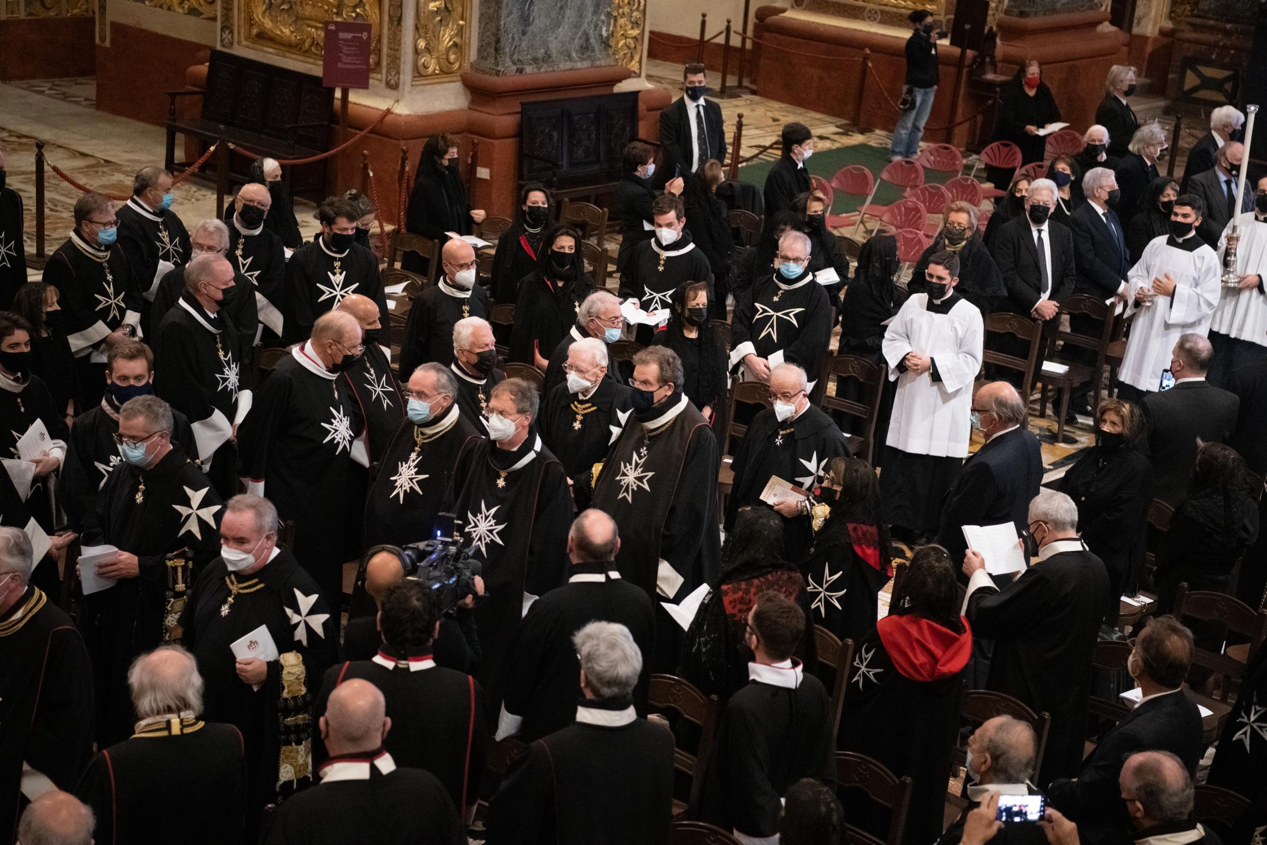 Funeral de Frey Matthew Festing - Sovereign Military Order of Malta