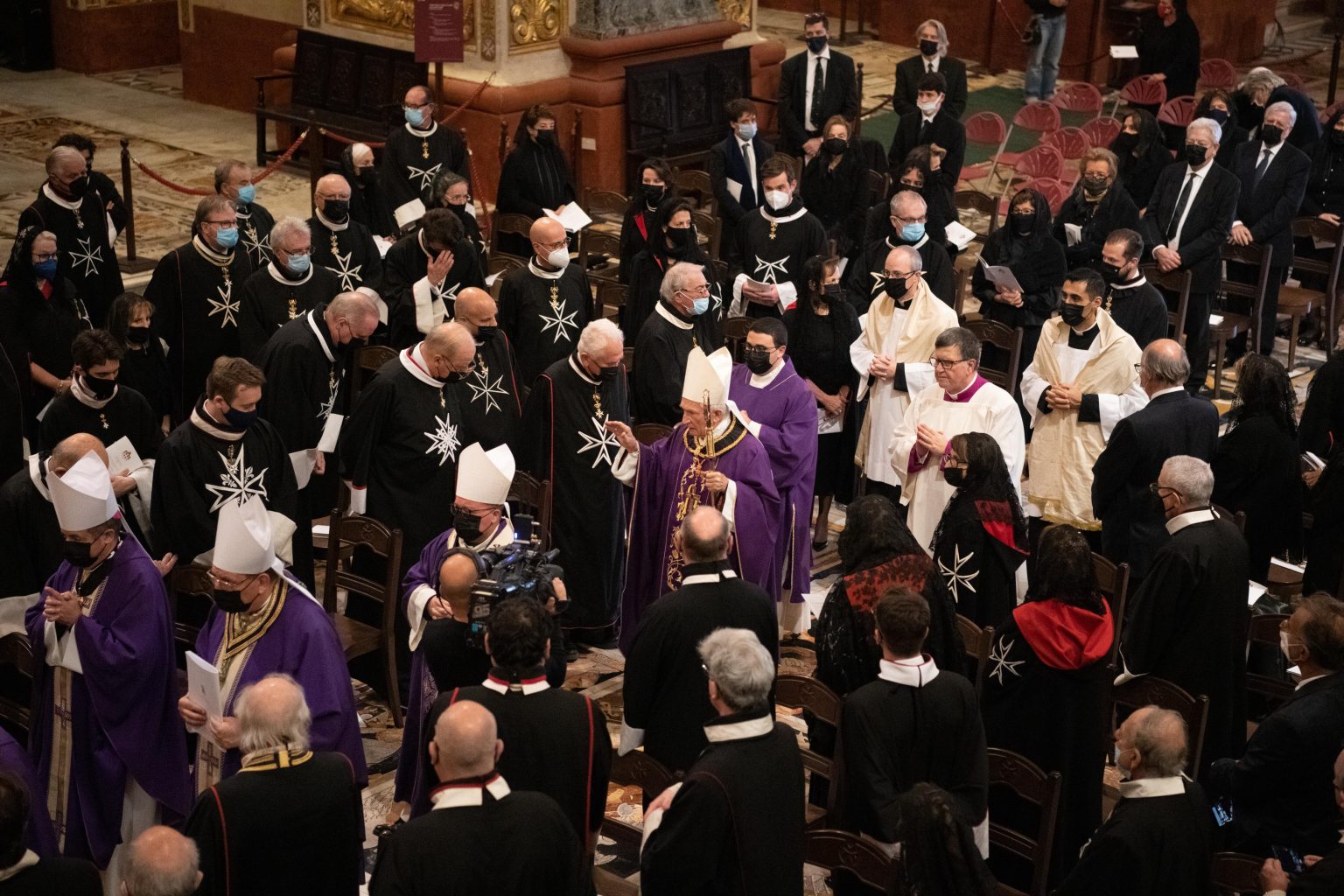 Funeral de Frey Matthew Festing - Sovereign Military Order of Malta