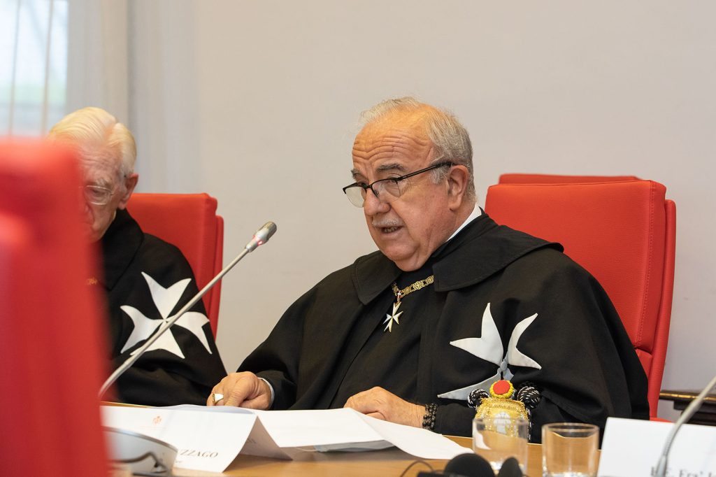 Cardinal Tomasi meets Professed members - Sovereign Military Order of Malta