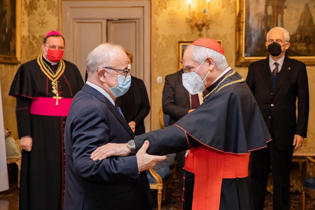 Cardinal Silvano Maria Tomasi is Bailiff Grand Cross of Honour and ...