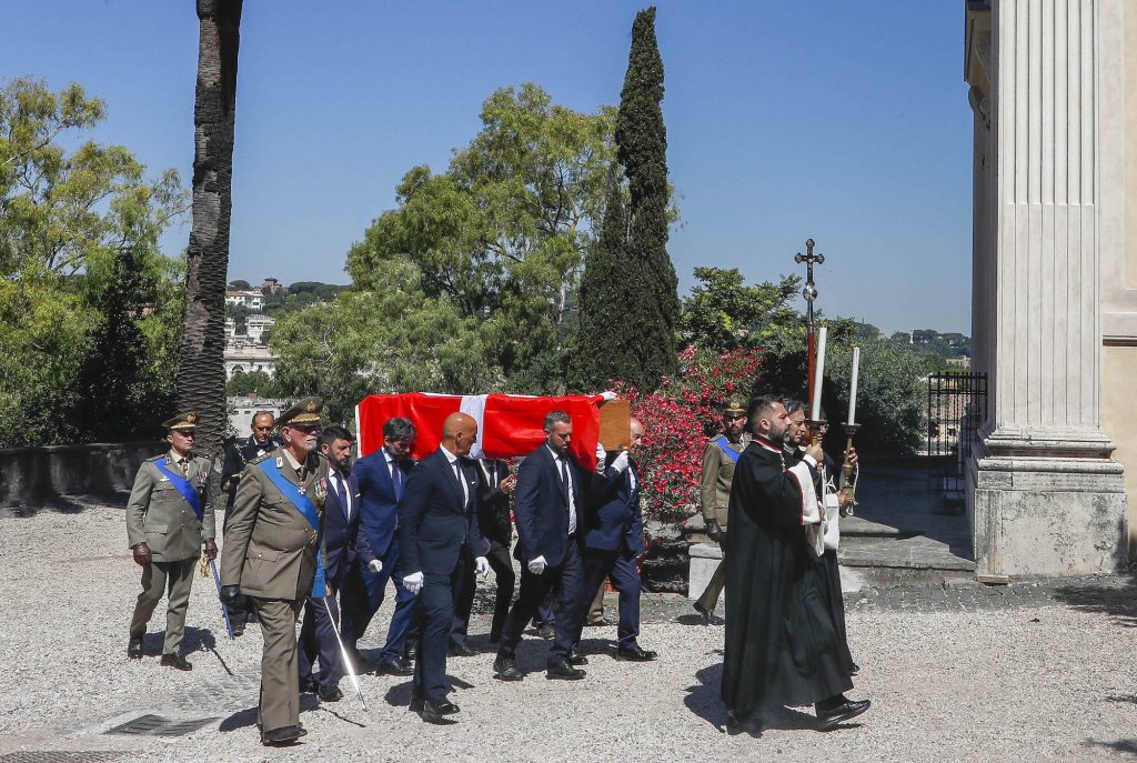 The solemn funeral of Fra' Marco Luzzago - Order of Malta