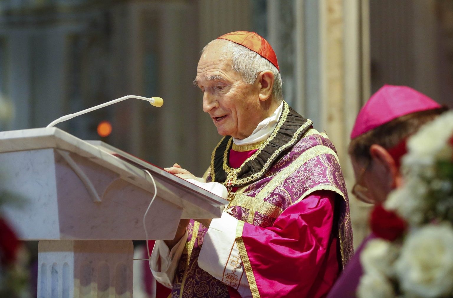 The solemn funeral of Fra' Marco Luzzago - Order of Malta