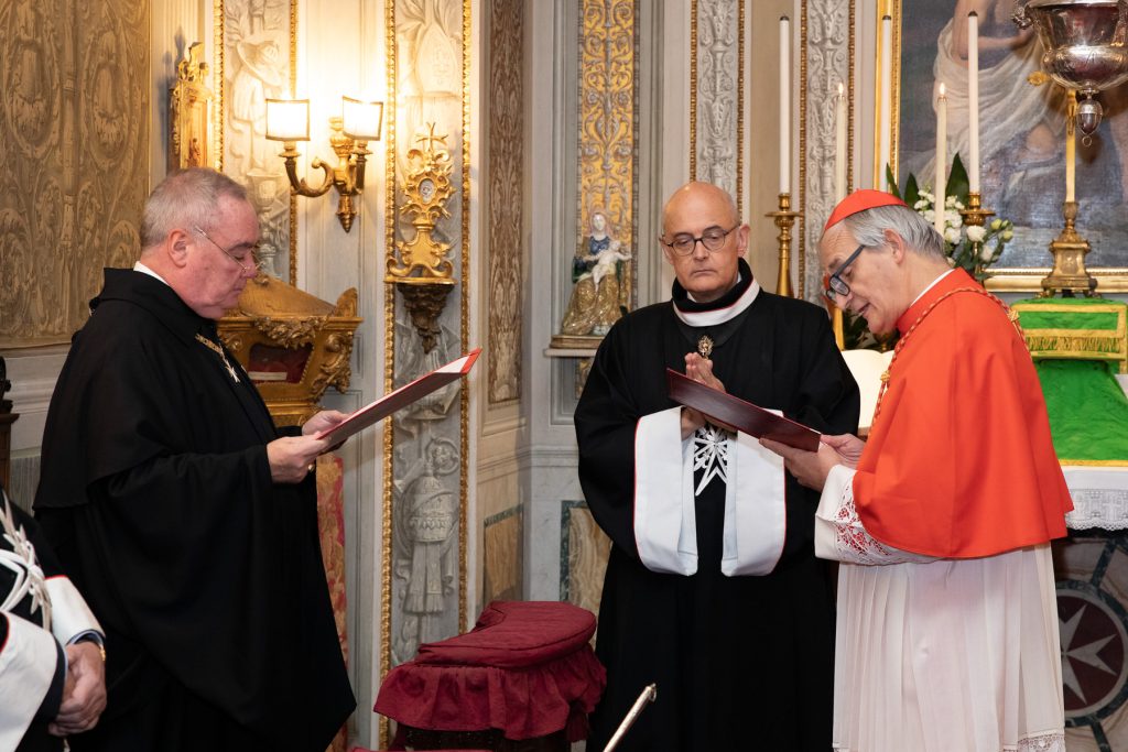 Cardinal Matteo Maria Zuppi Baliff of Order of Malta - Order of Malta