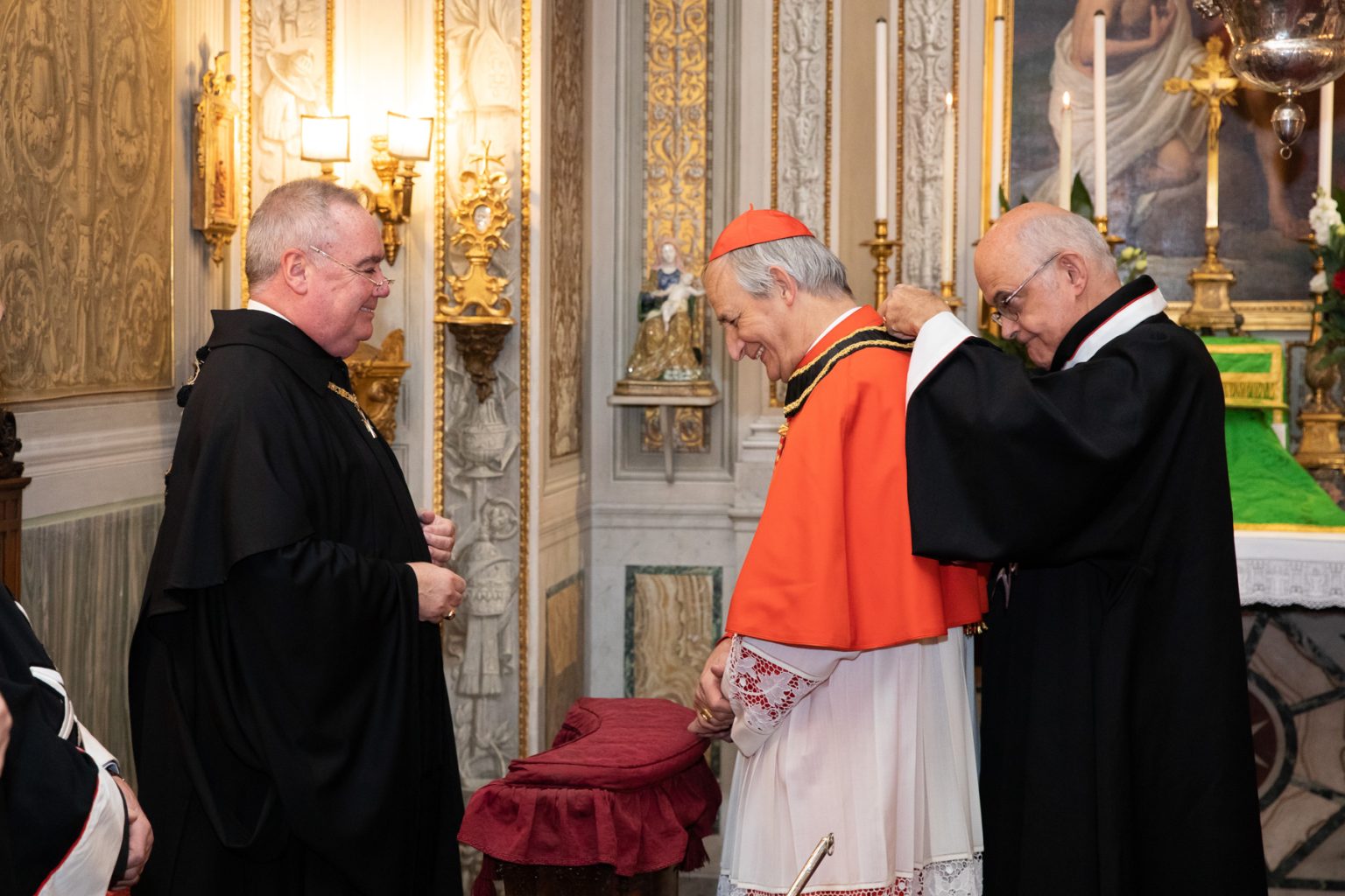 Le cardinal Matteo Maria Zuppi Bailli de l’Ordre de Malte - Sovereign ...