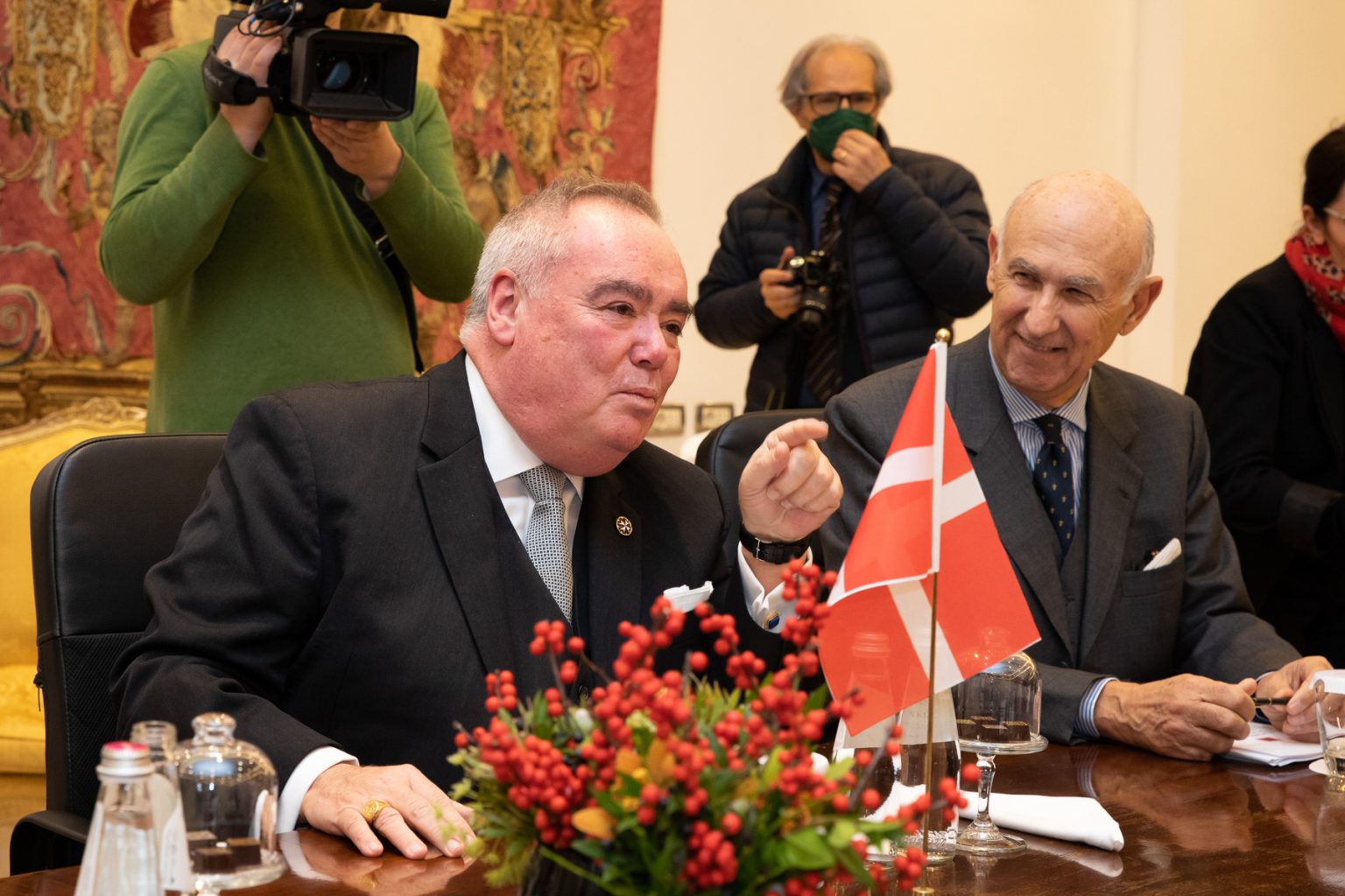 The Lieutenant of the Grand Master meets Albanian President Bajram ...