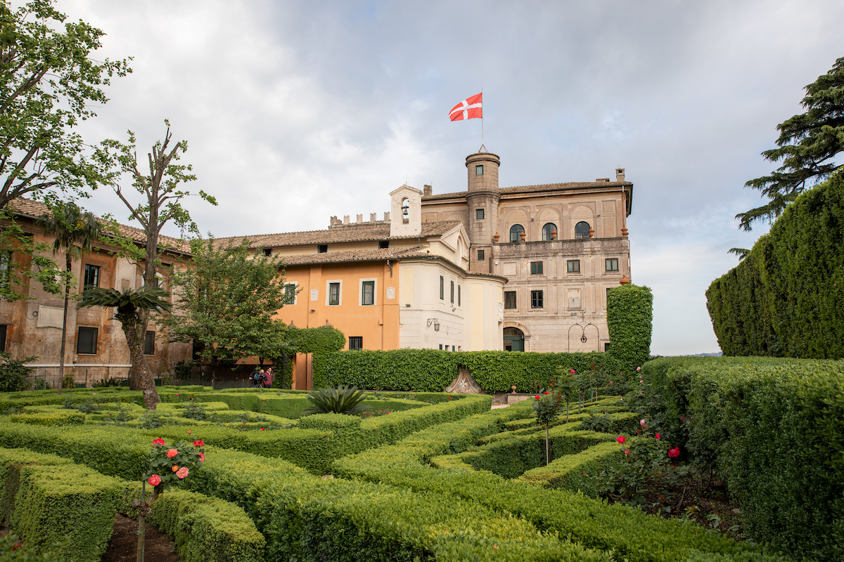 St Peter's Basilica seen through the keyhole - Order of Malta