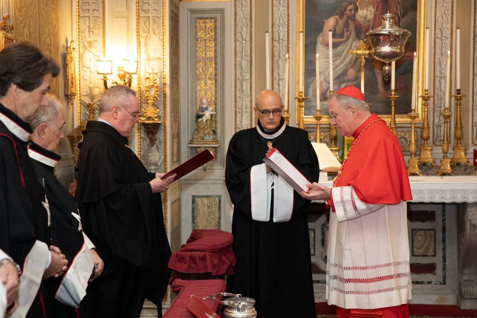 Cardinal Arthur Roche Bailiff Grand Cross of Honour and Devotion of the ...
