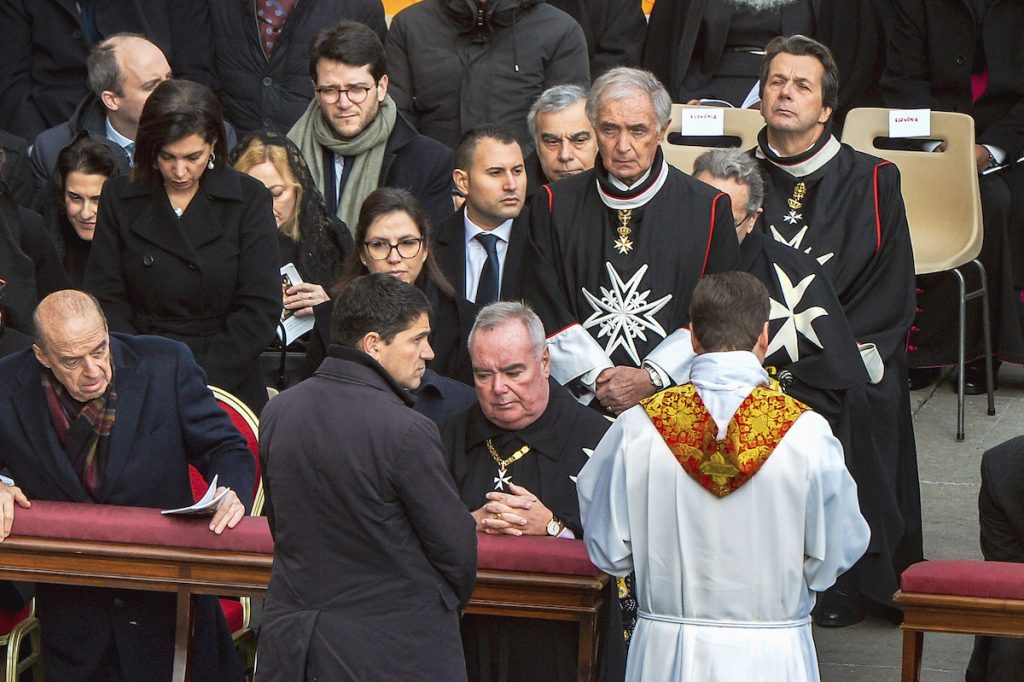 Funeral of Pope Emeritus Benedict XVI - Sovereign Military Order of Malta