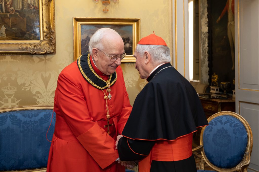 Cardinal Fernando Vérges Alzaga Bailiff Grand Cross of Honour and ...