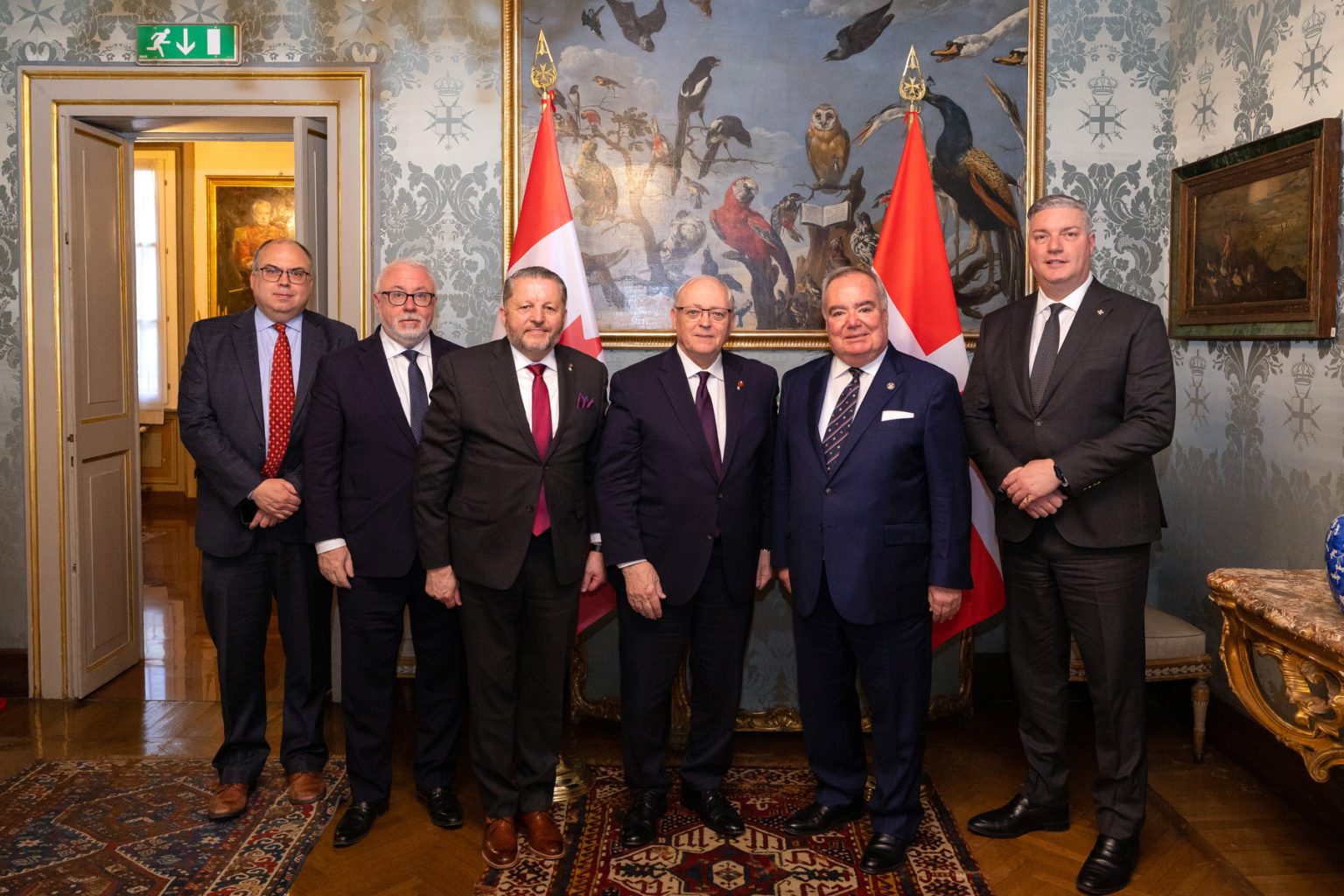 Official visit of the Speaker of the Senate of Canada - Sovereign ...