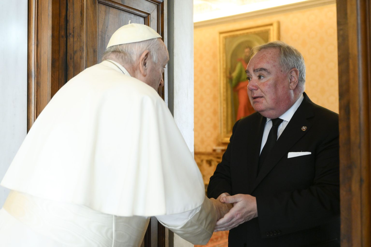 Audience of the Grand Master with the Holy Father - Order of Malta
