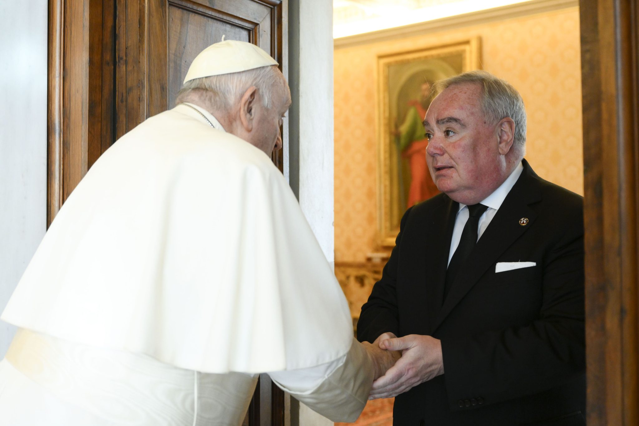 Audience of the Grand Master with the Holy Father - Order of Malta
