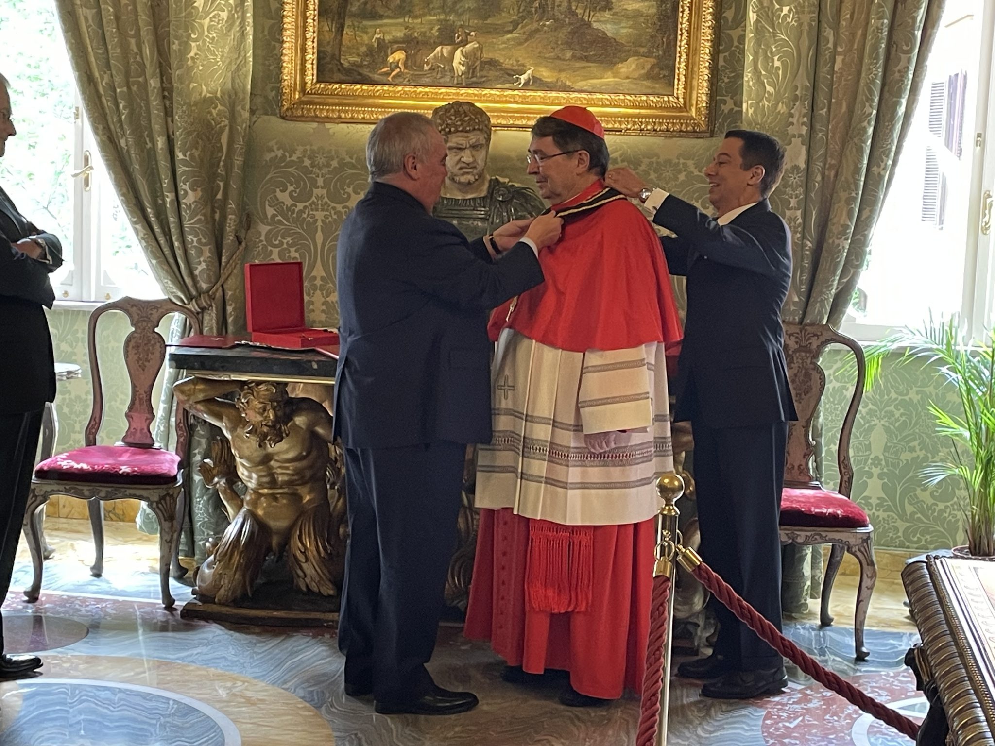 Cardinal Christophe Louis Yves Georges Pierre, Bailiff Grand Cross of ...