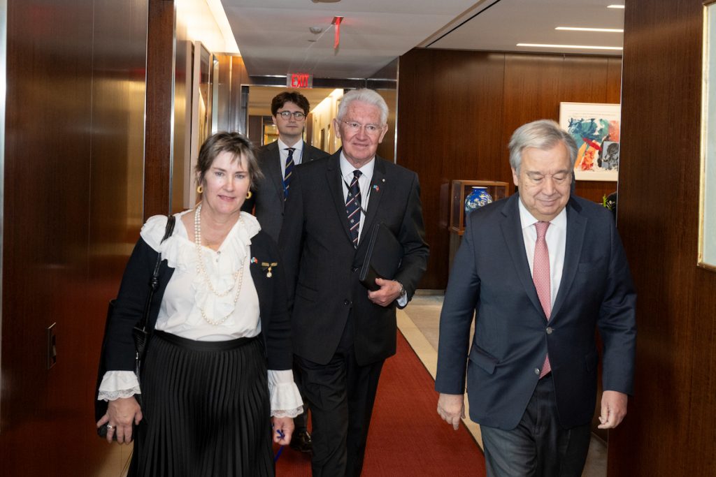 Order of Malta Ambassadors meet UN Secretary General - Sovereign ...