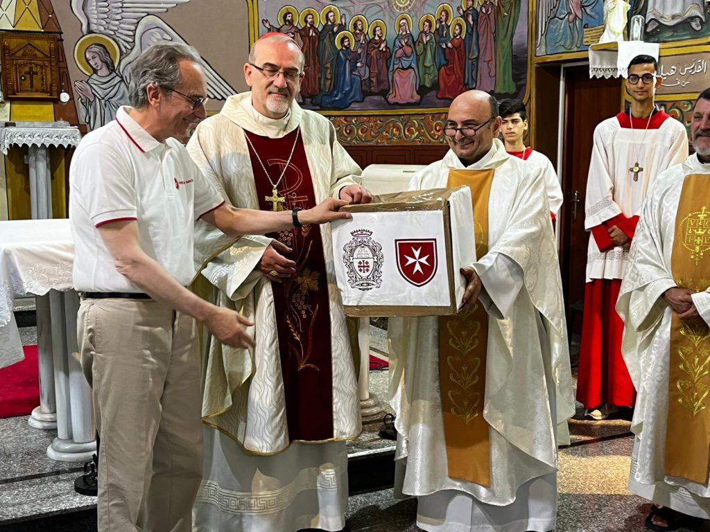 Latin Patriarchate of Jerusalem and Order of Malta deliver humanitarian ...