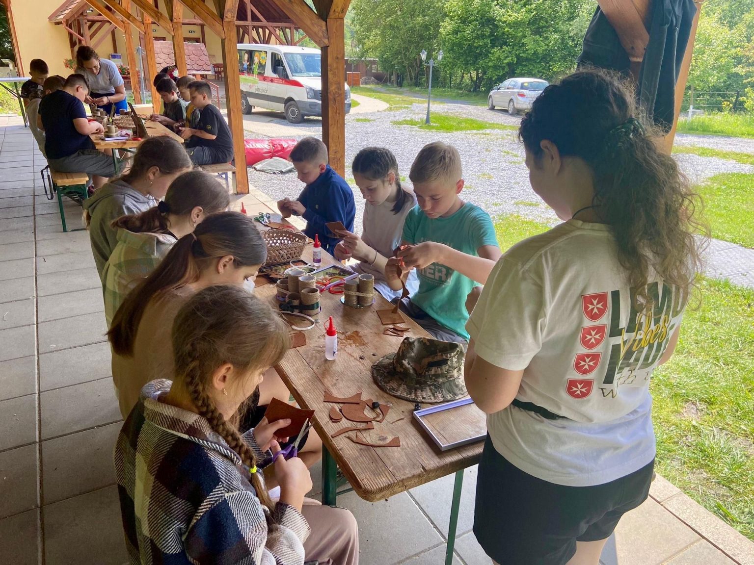 The Order of Malta in Romania hosts a camp for 45 Ukrainian children ...