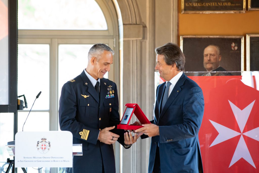 Order of Malta flag returns home after mission to international space ...