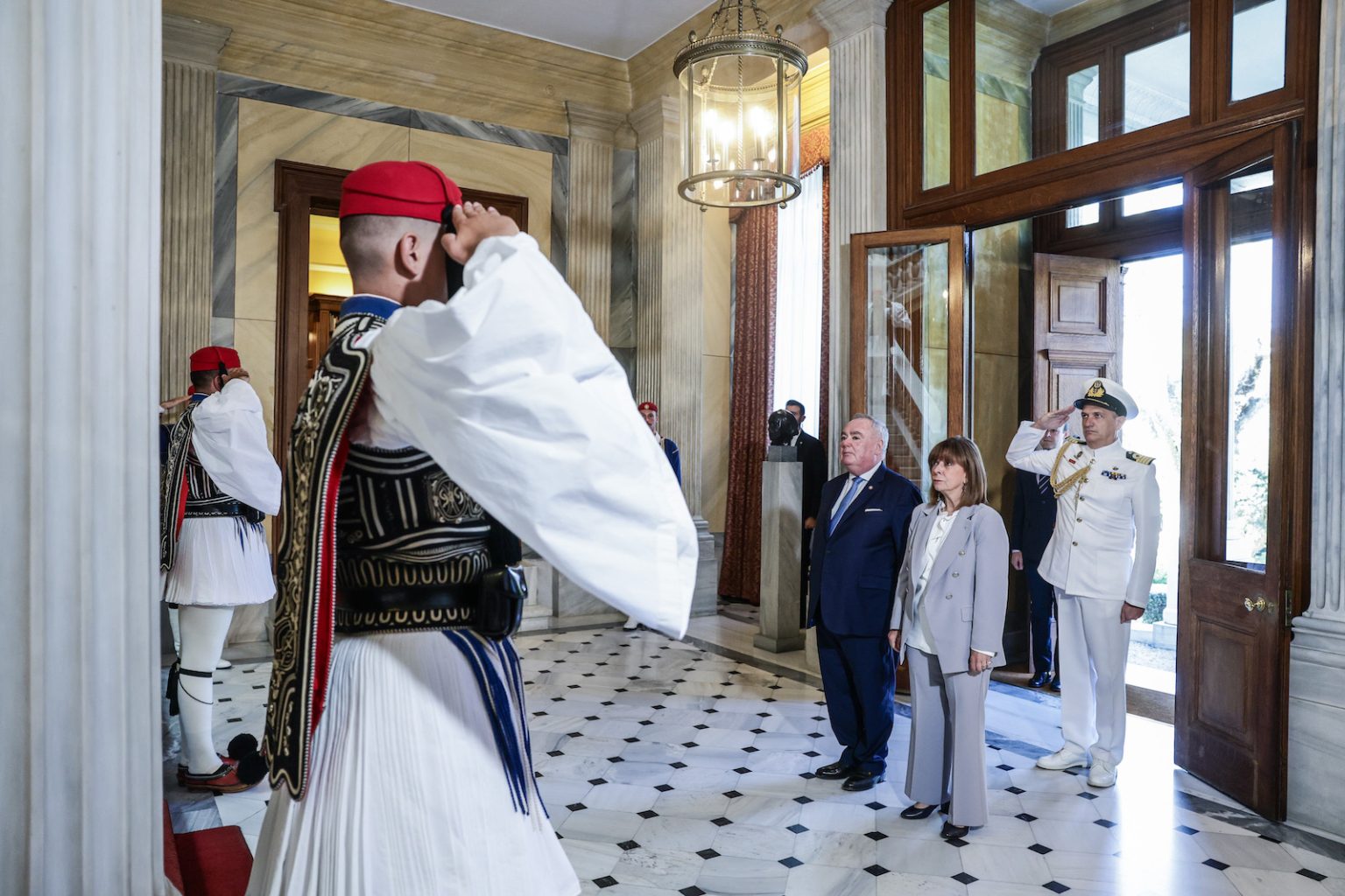 Grand Master received by President of Greece - Sovereign Military Order ...