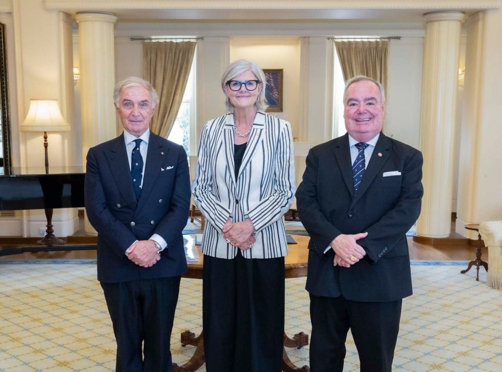 Governor-General of Australia Receives Grand Master - Sovereign ...