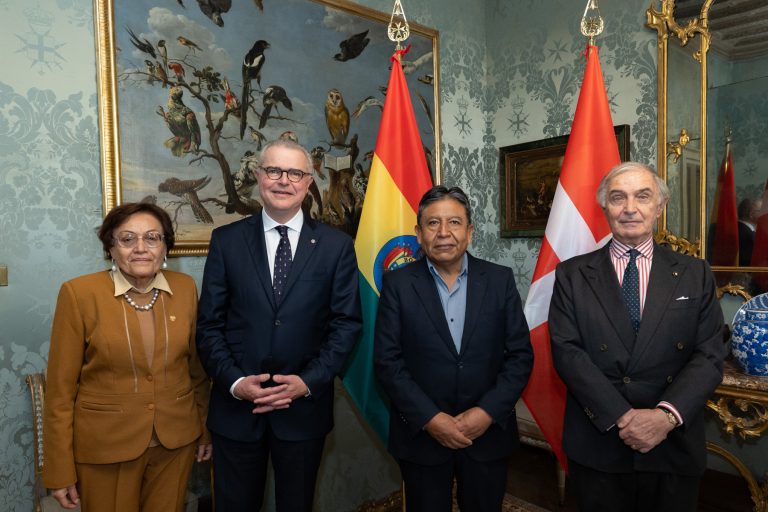 Grand Commander receives Vice President of Bolivia - Sovereign Military ...