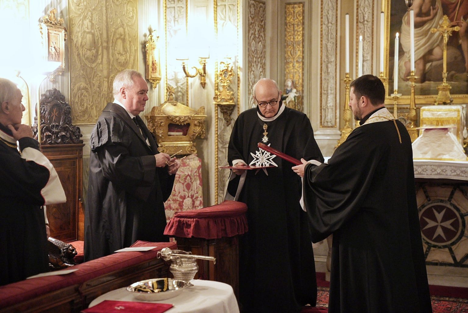 Cardinal-Designate Mykola Bychok, C.Ss.R. Bailiff Grand Cross and ...