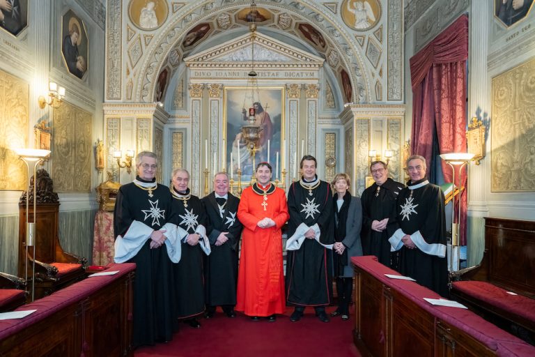 Insignia of Bailiff Grand Cross of Honour and Devotion Conferred on ...