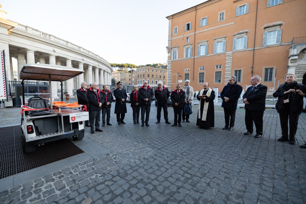 E-Ambukart for Order of Malta’s First-Aid Post in St Peter’s Square ...