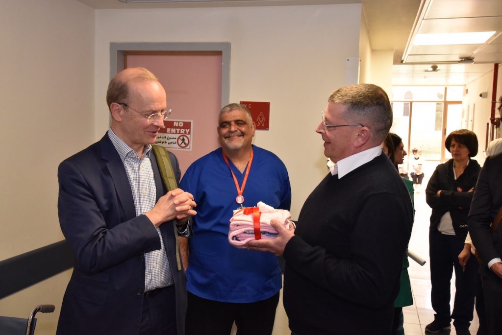 Order of Malta Grand Hospitaller met Latin Patriarch of Jerusalem ...