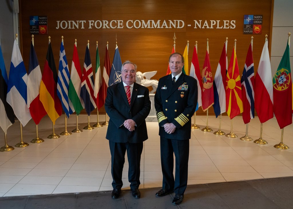 Visit of the Grand Master to NATO Headquarters Allied Joint Forces ...