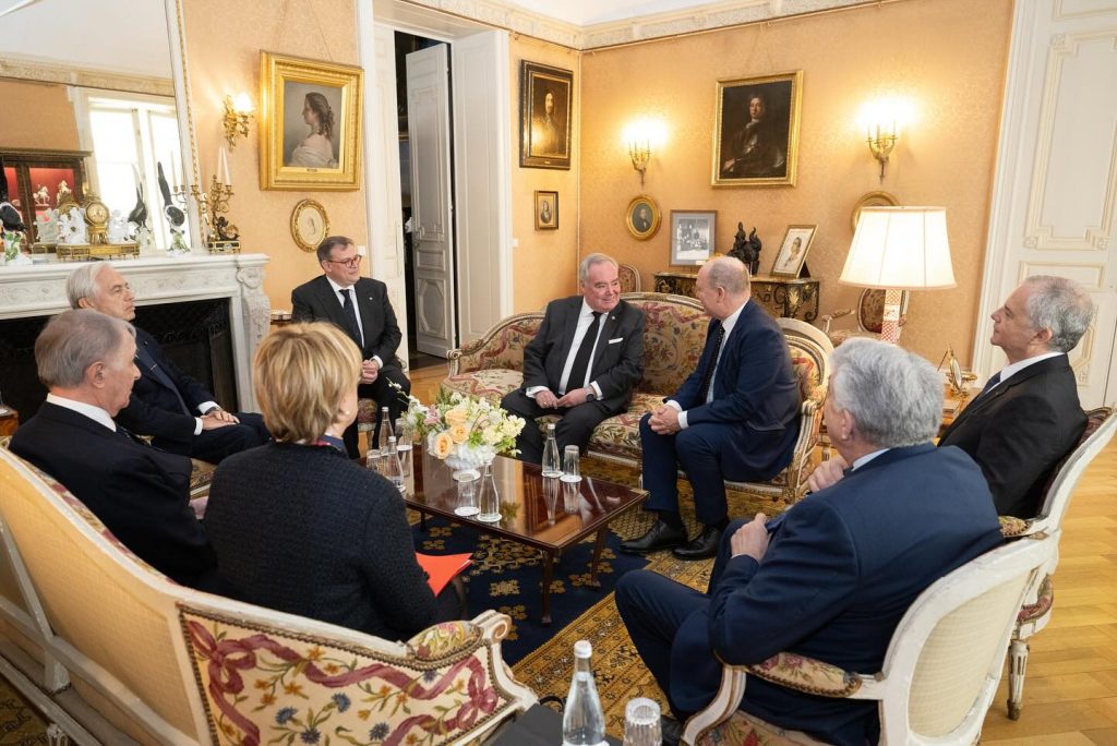Grand Master Fra’ John Dunlap on official visit to Principality of Monaco