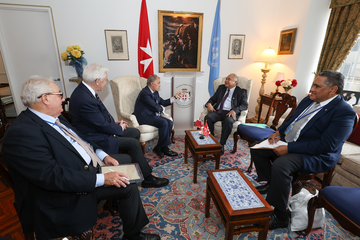 UN: bilateral talks between Grand Chancellor and Prime Minister of Tonga