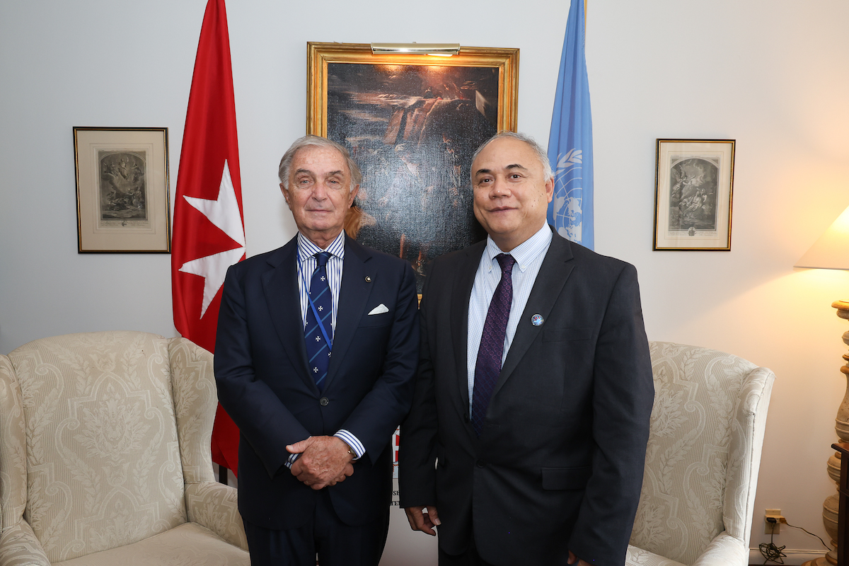 UN: bilateral talks between Grand Chancellor and Prime Minister of Tonga