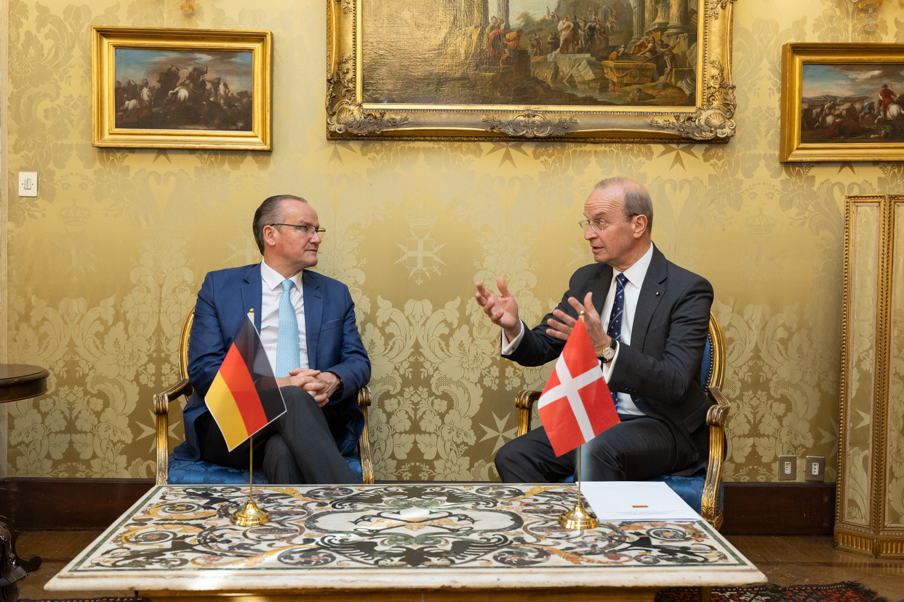 Germany, Minister of State for Europe meets with Grand Hospitaller and ...