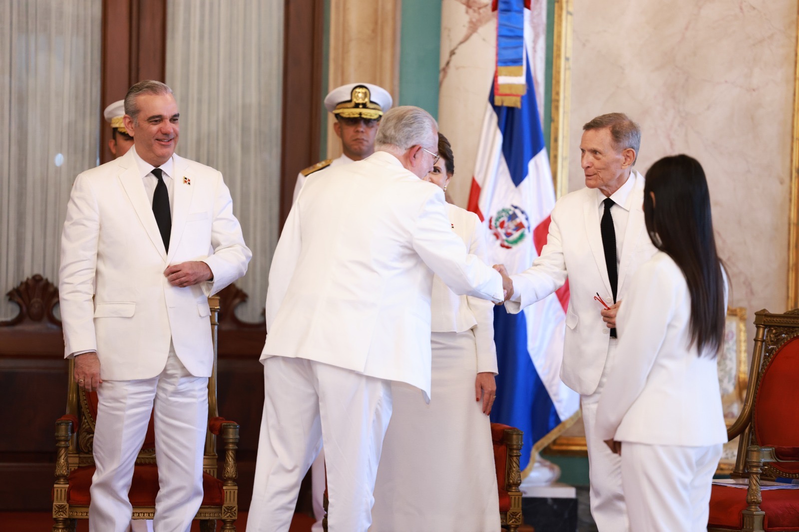 The Ambassador of the Order of Malta to the Dominican Republic presents ...