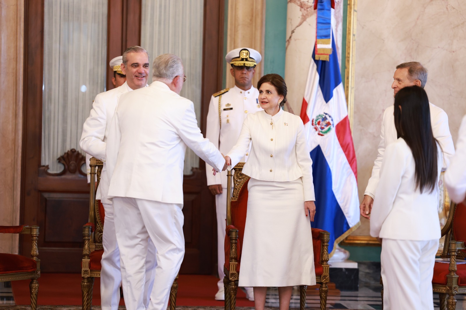 The Ambassador of the Order of Malta to the Dominican Republic presents ...