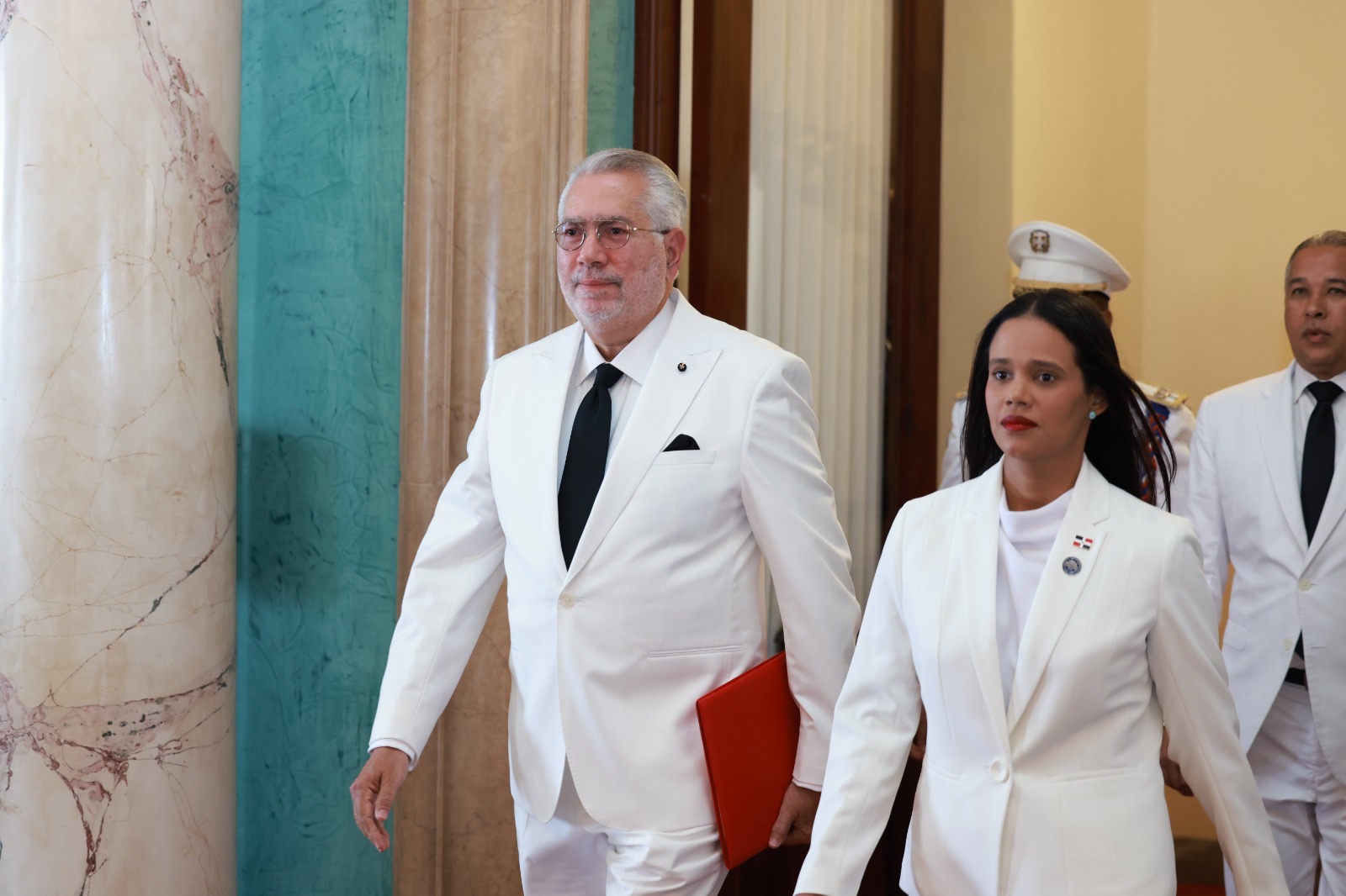 The Ambassador of the Order of Malta to the Dominican Republic presents ...