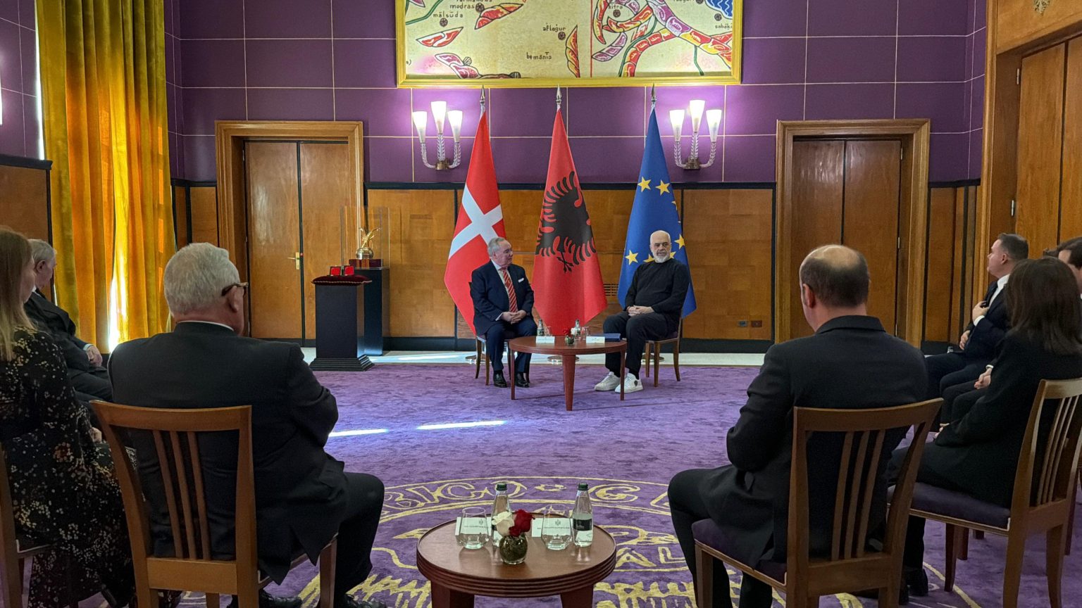 Official visit of Grand Master of Sovereign Order of Malta to Albania ...